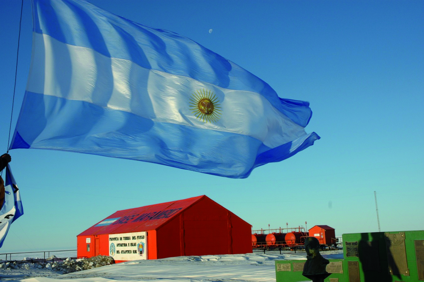 El aeródromo argentino en la Antártida: ¿cómo es la pista de aterrizaje ...