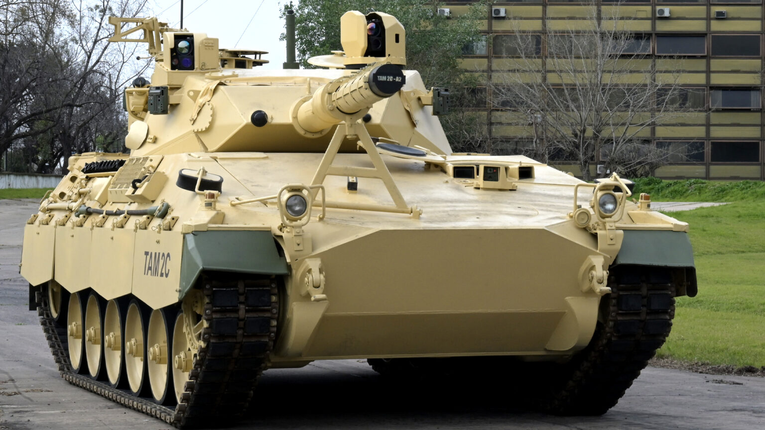 El Ejercito Argentino modernizó 10 tanques TAM 2C A2