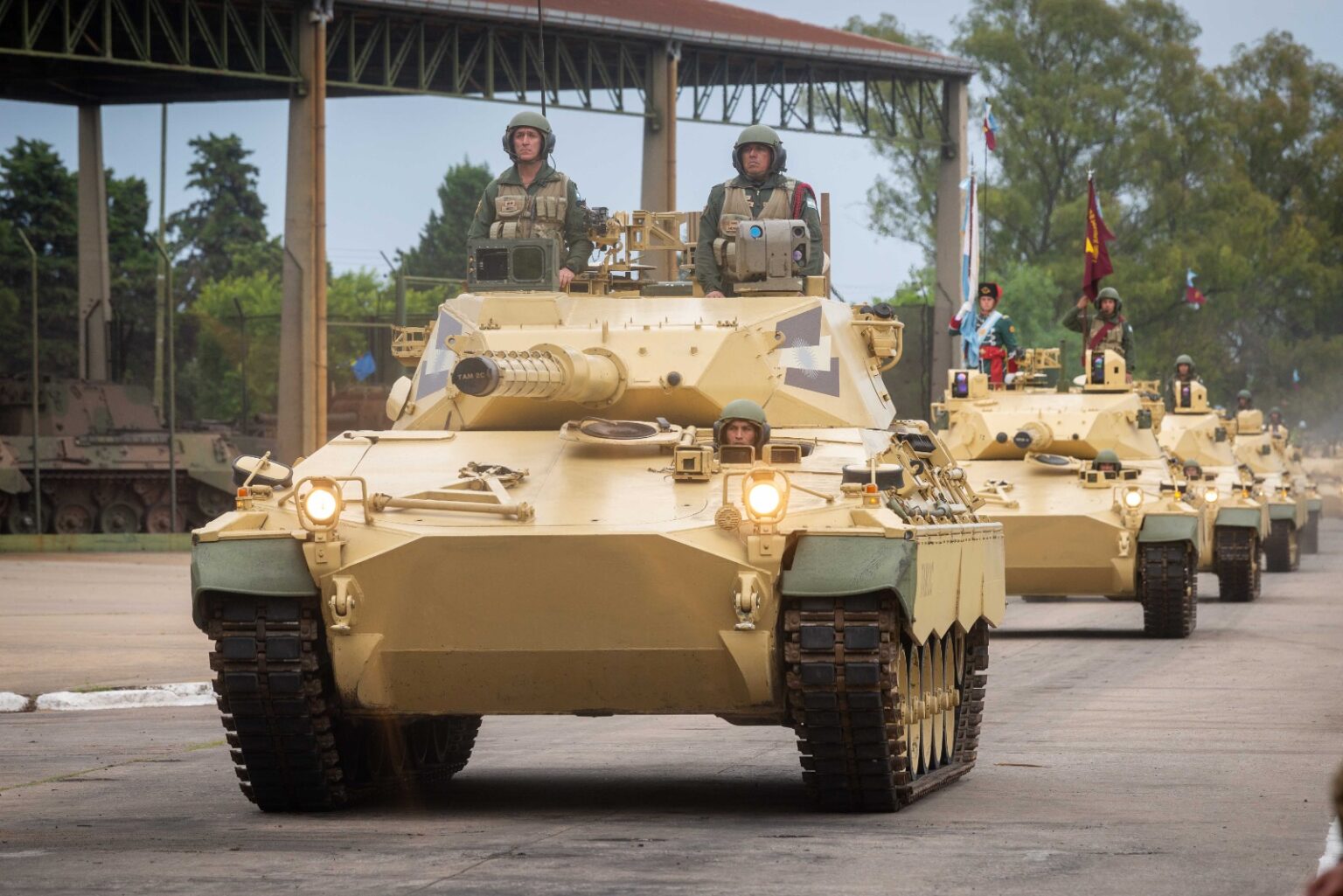 El Ejercito Argentino modernizó 10 tanques TAM 2C A2